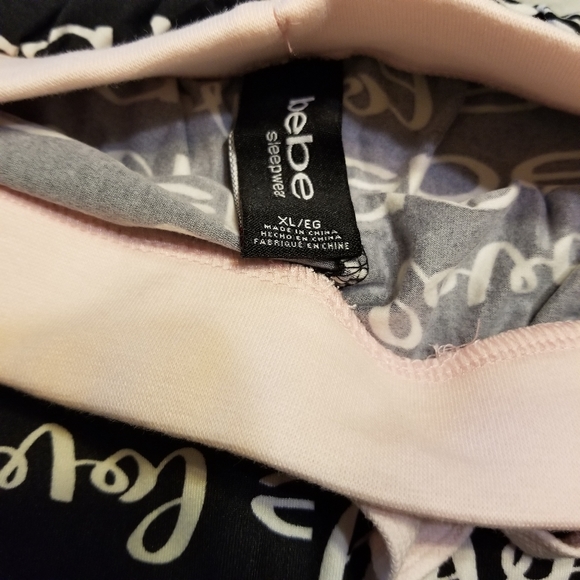 bebe | Intimates & Sleepwear | Nwt Bebe Love Pajama Pants | Poshmark